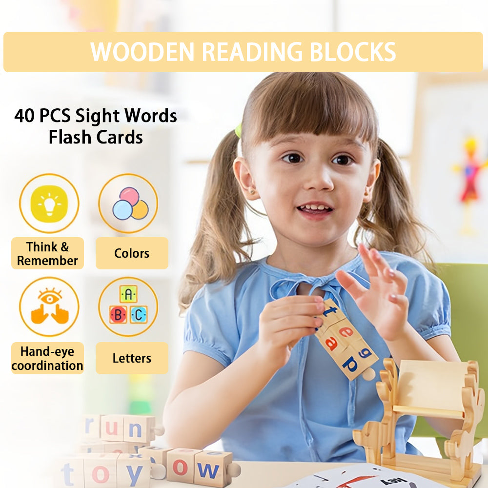 Wooden Reading Blocks – Havegoods.uk
