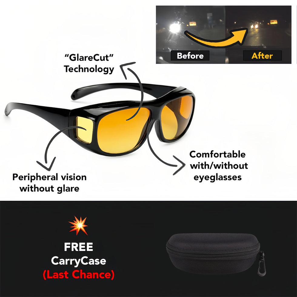 😎Headlight Glasses with "Glare Cut" Technology (Drive Safely at Night ...