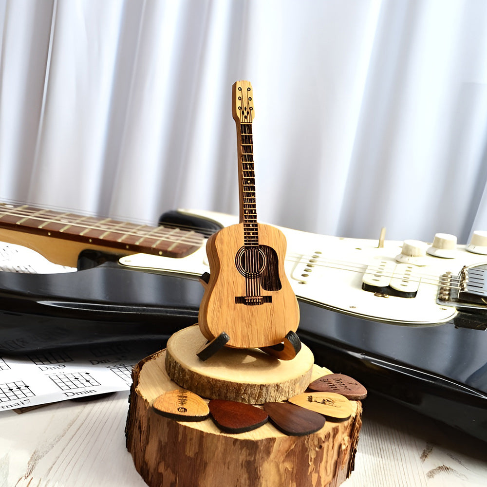 🔥Wooden Acoustic Guitar Pick Box🎸 – Havegoods.uk
