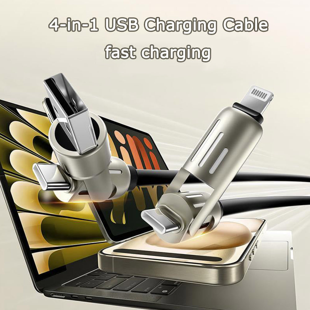 📲4-in-1 USB Charging Cable Fast Charging MAX 240W⚡ – Havegoods.uk