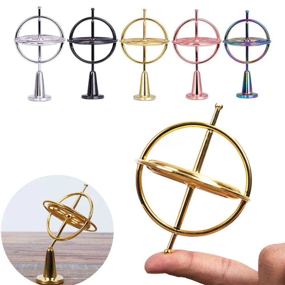 Metal Gyroscope Balance Stress Relief Toy – Havegoods.uk